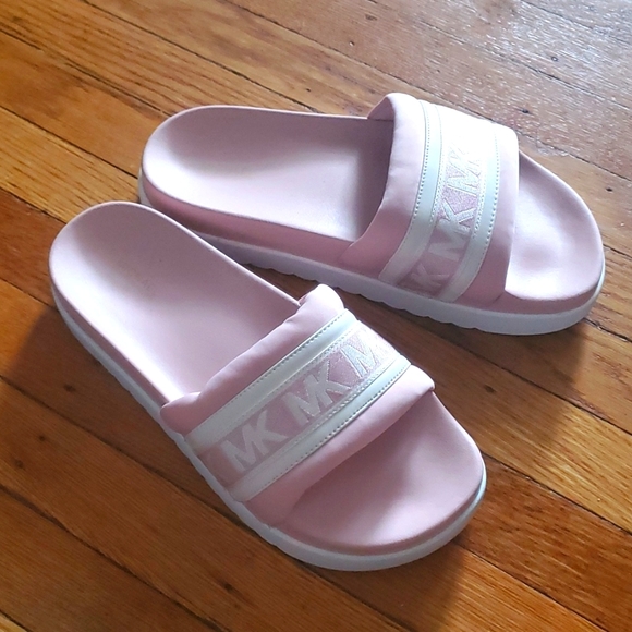 Michael Kors | Shoes | Brand New Michael Kors Slides Size | Poshmark